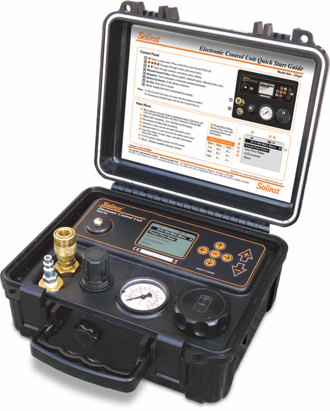 Solinst Bladder Pump Control Units and Compressors