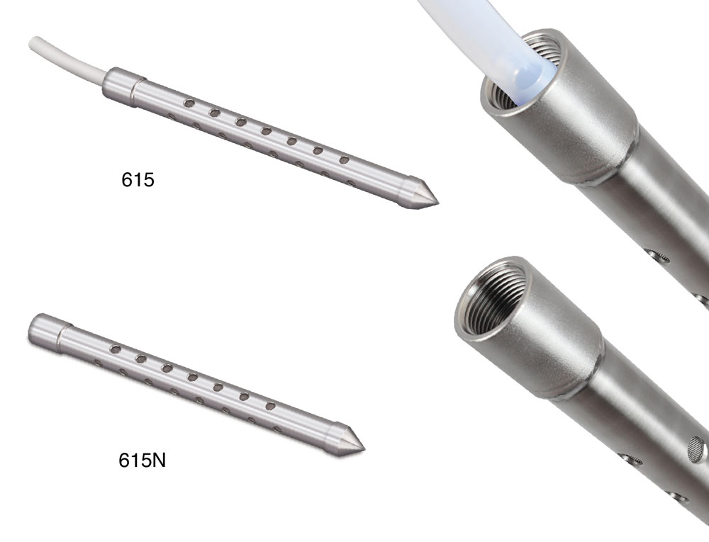 Opciones de monitoreo del piezómetro para hincar