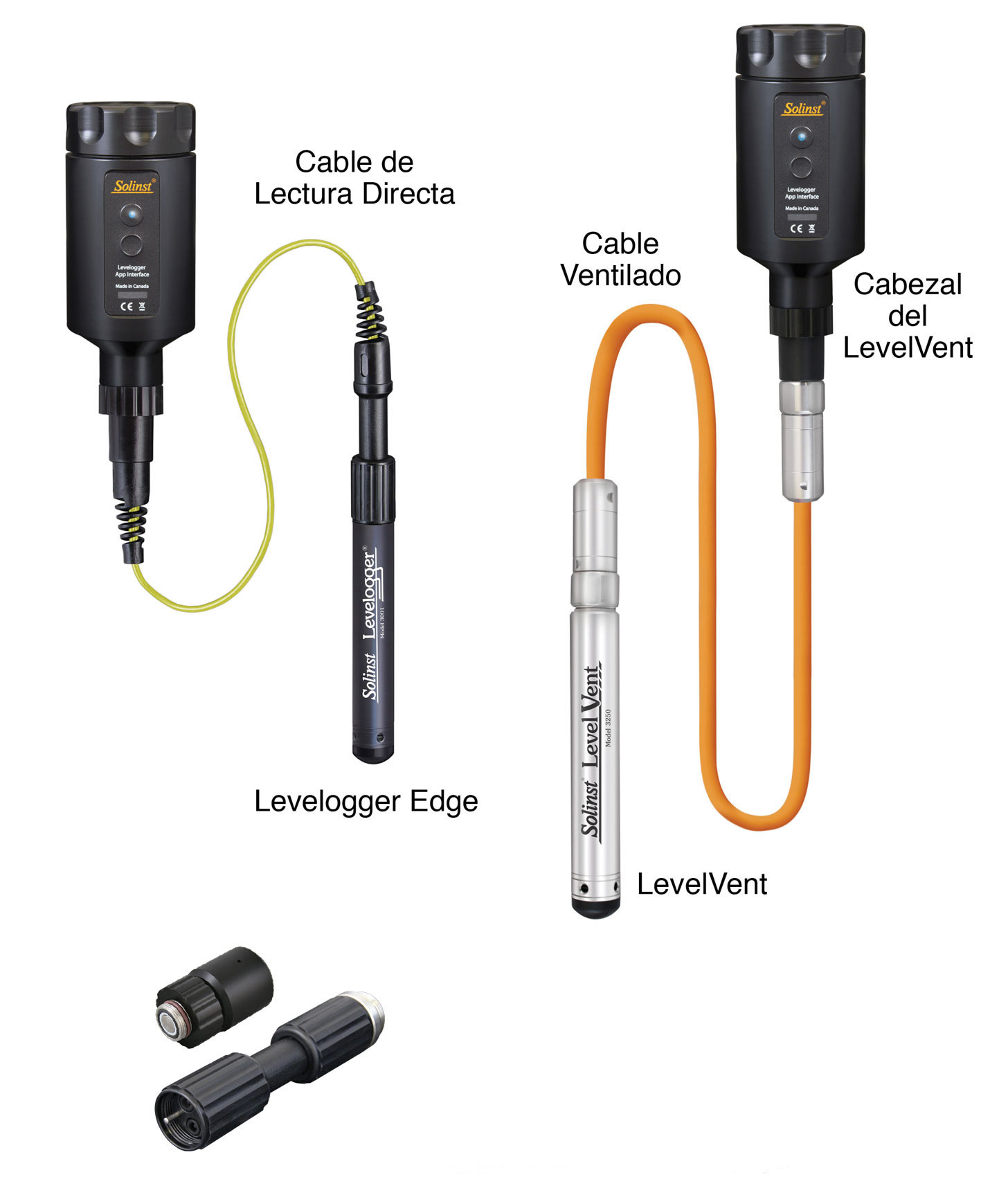 App Interface de Levelogger de Solinst