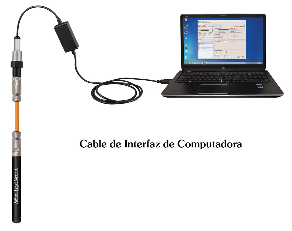 Solinst LevelVent 5: Comunicación en el campo