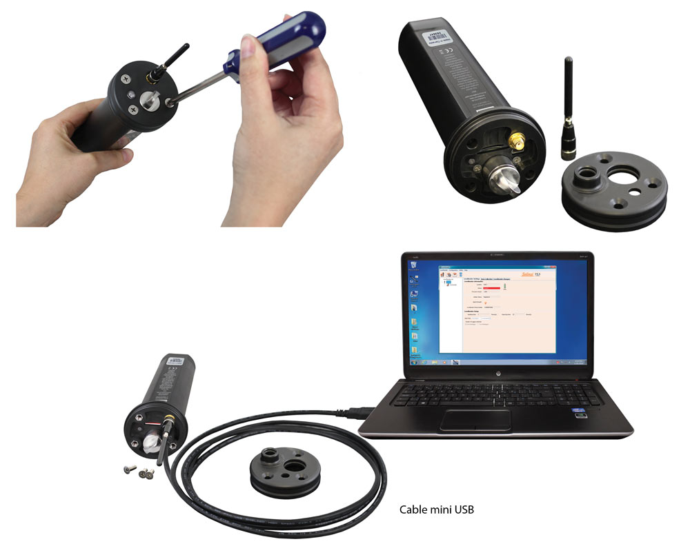 Solinst LevelSender: Guía del usuario - 3.3 Comunicación con el software