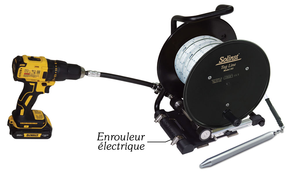 Solinst Tag Line: Câble et ruban marqués au laser