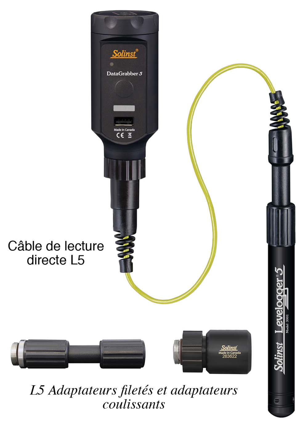 Instructions d'utilisation Solinst DataGrabber™ 5