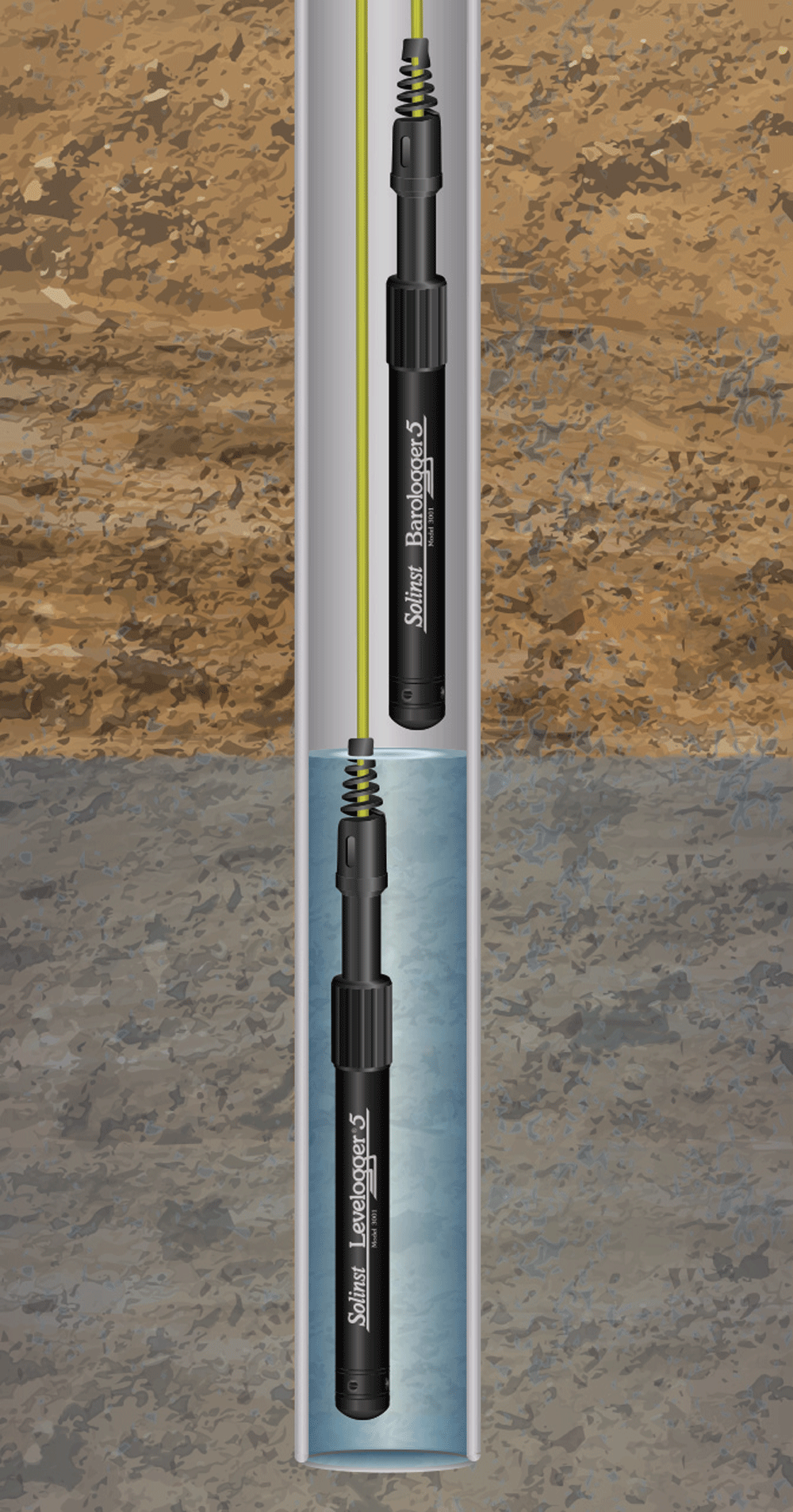 Installation du Levelogger sur site