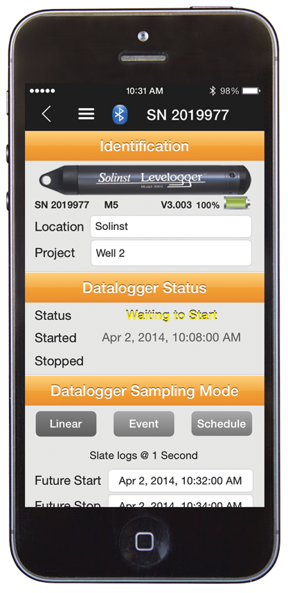 Bridging the Gap Between Solinst Leveloggers and iOS