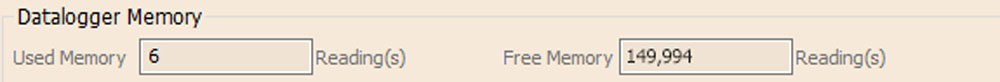 5.3 Datalogger Memory