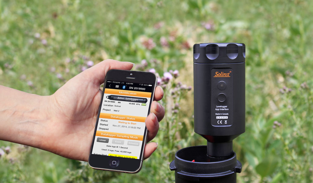 Levelogger App Interface