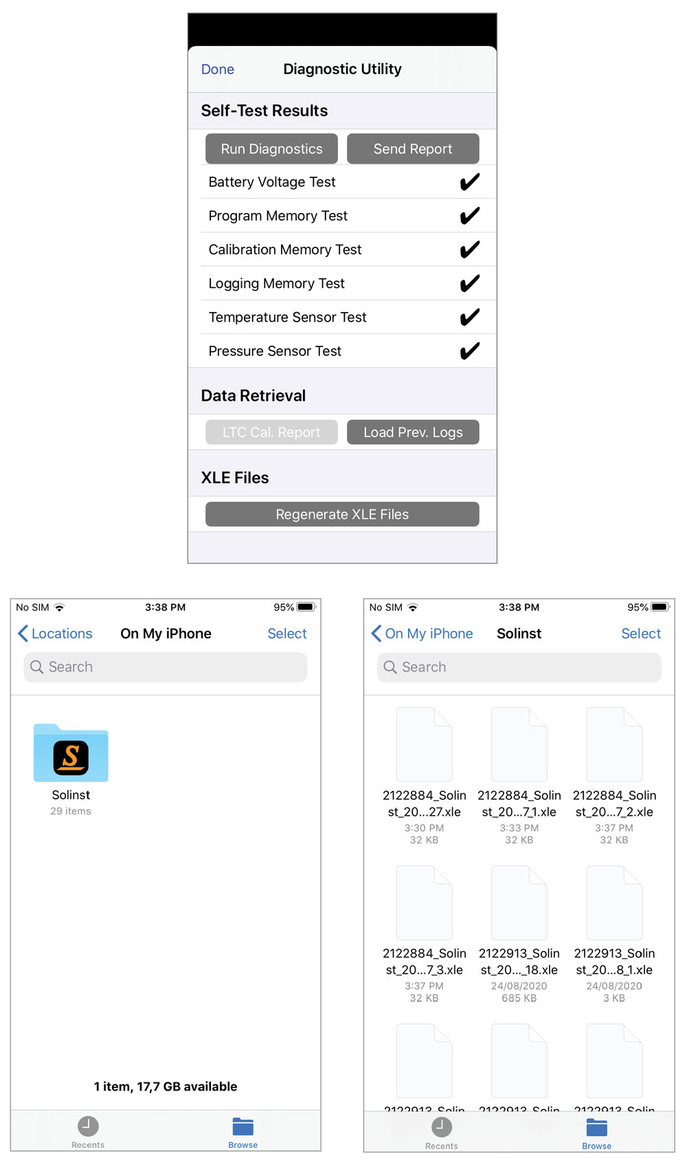 Regenerate Solinst Datalogger Data Files