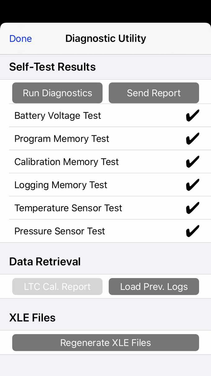 11.1 Run Solinst Datalogger Diagnostics