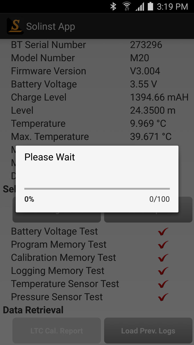 11.3 Load Previous Solinst Datalogger Logs