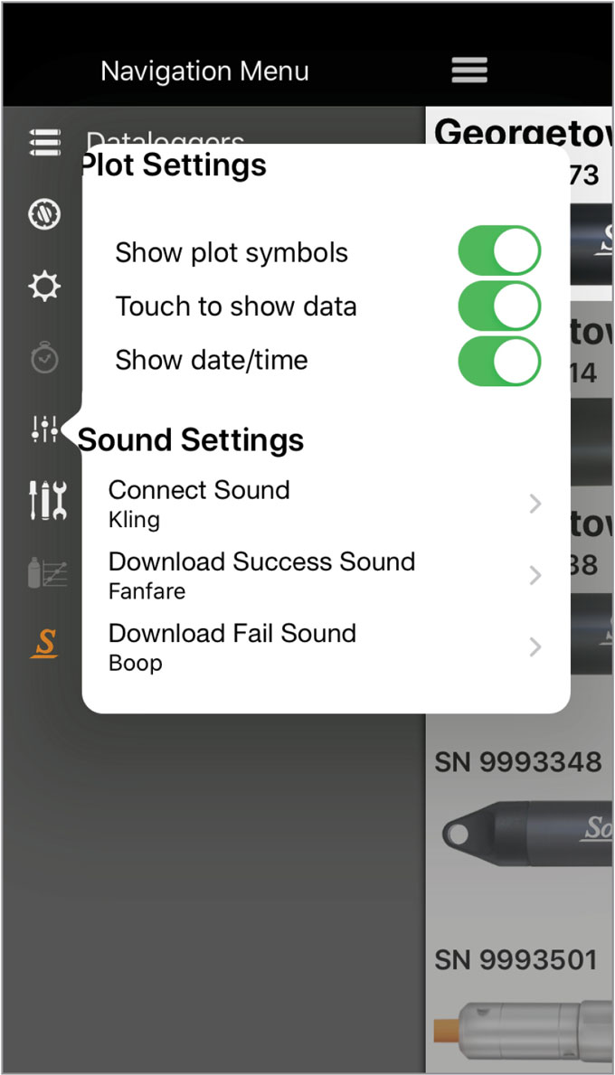 Solinst Levelogger App User Default Settings