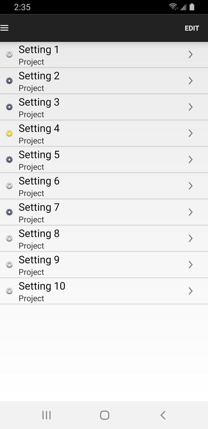 Program Solinst Datalogger Settings