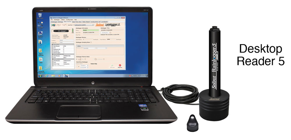 Solinst Rainlogger 5 Setup