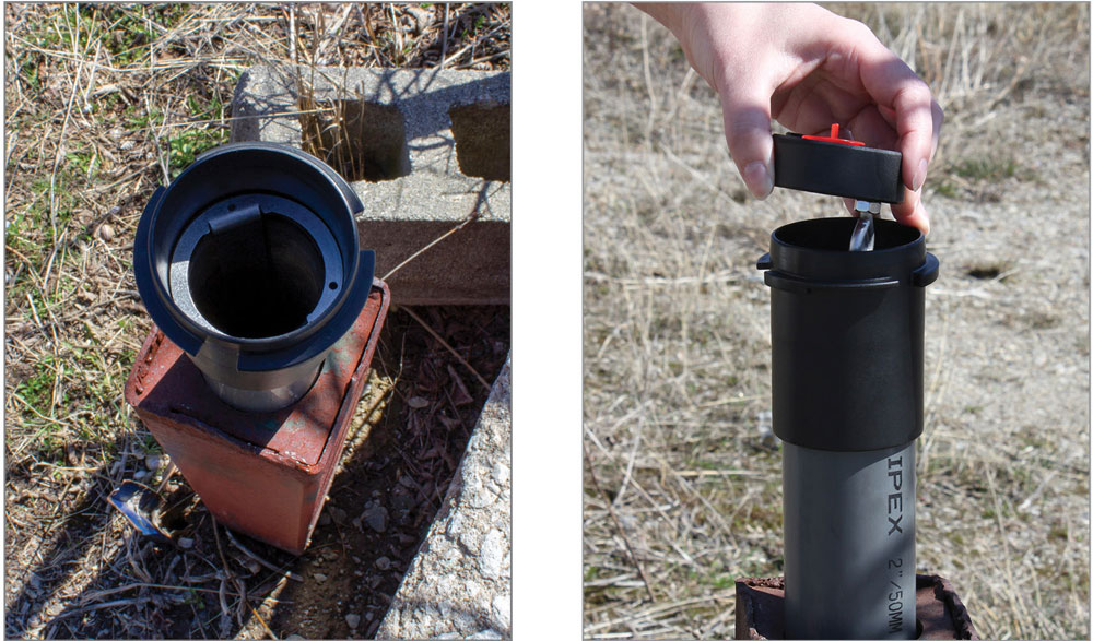 Installing Water Level Temperature Sensor in 2 Inch Well