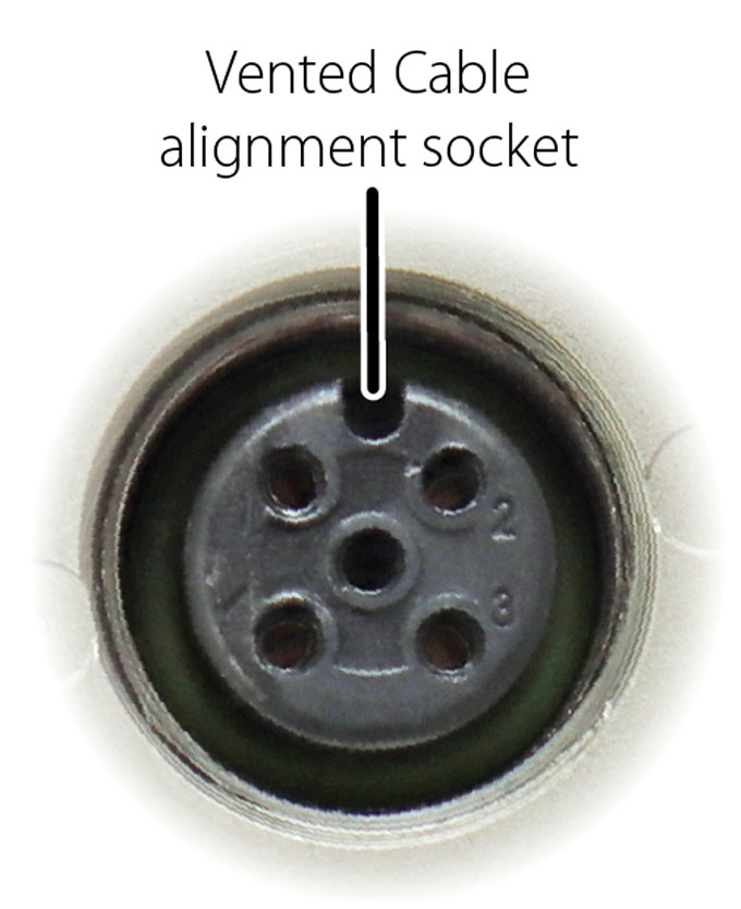 Solinst LevelVent 5 User Guide - 1.5.1 Vented Cable Connections