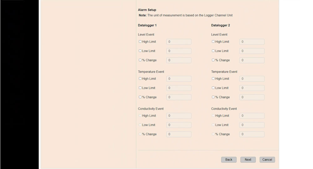 5 1 Connecting LevelSender Options