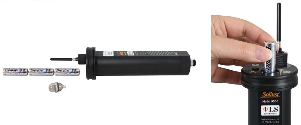 Solinst LevelSender 5: User Guide - 2.3 Batteries