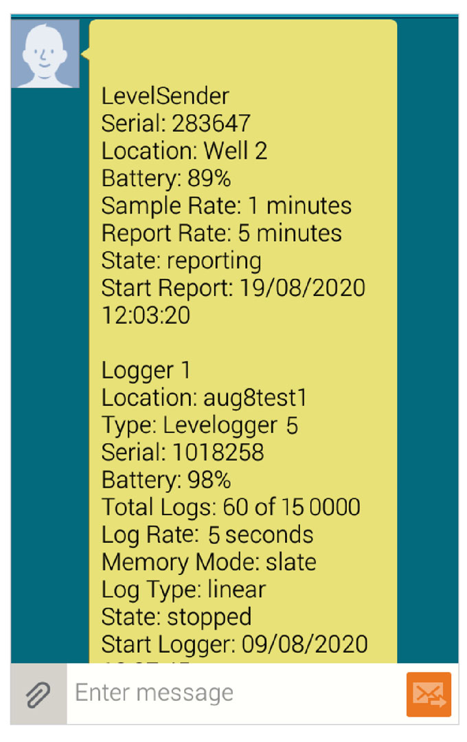 Solinst LevelSender 5: User Guide - 5.0 Data