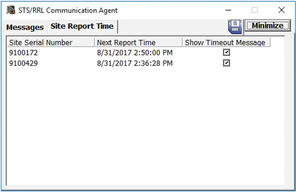 RRL User Guide: 4.4 Communication Agent