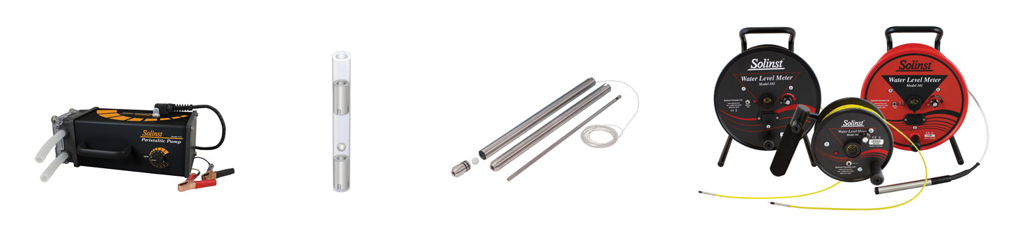 Sampling with Drive-Points is easy with Solinst Peristaltic Pumps ...