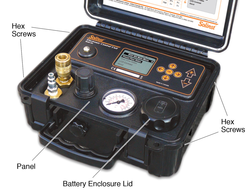 Electronic Pump Control Unit Battery Enclosure Assembly Replacement
