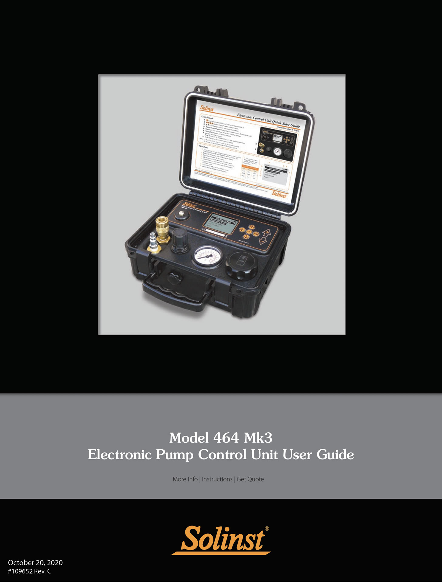 464 Electronic Pump Control Unit User Guide