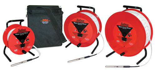 Solinst Water Level Meters, Tape Guides, Power Reels, Carrying Bags