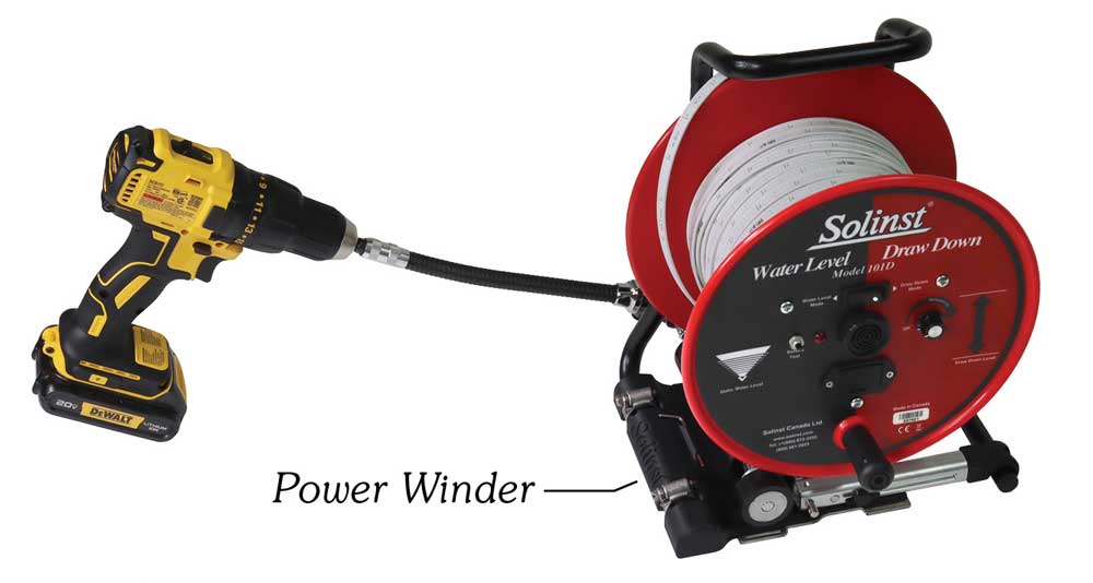 Water Level DrawDown Meter Reels and Other Options