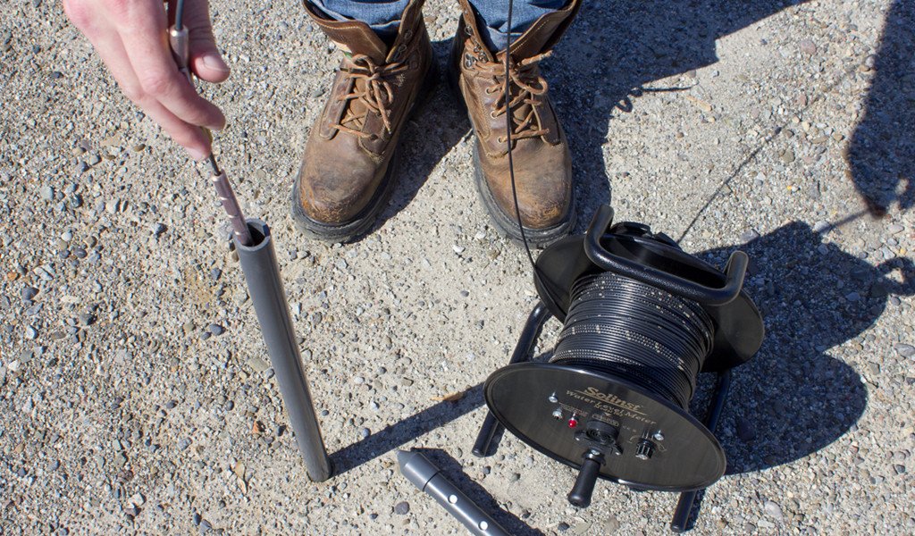 Water Level Indicator: Laser Marked Cable