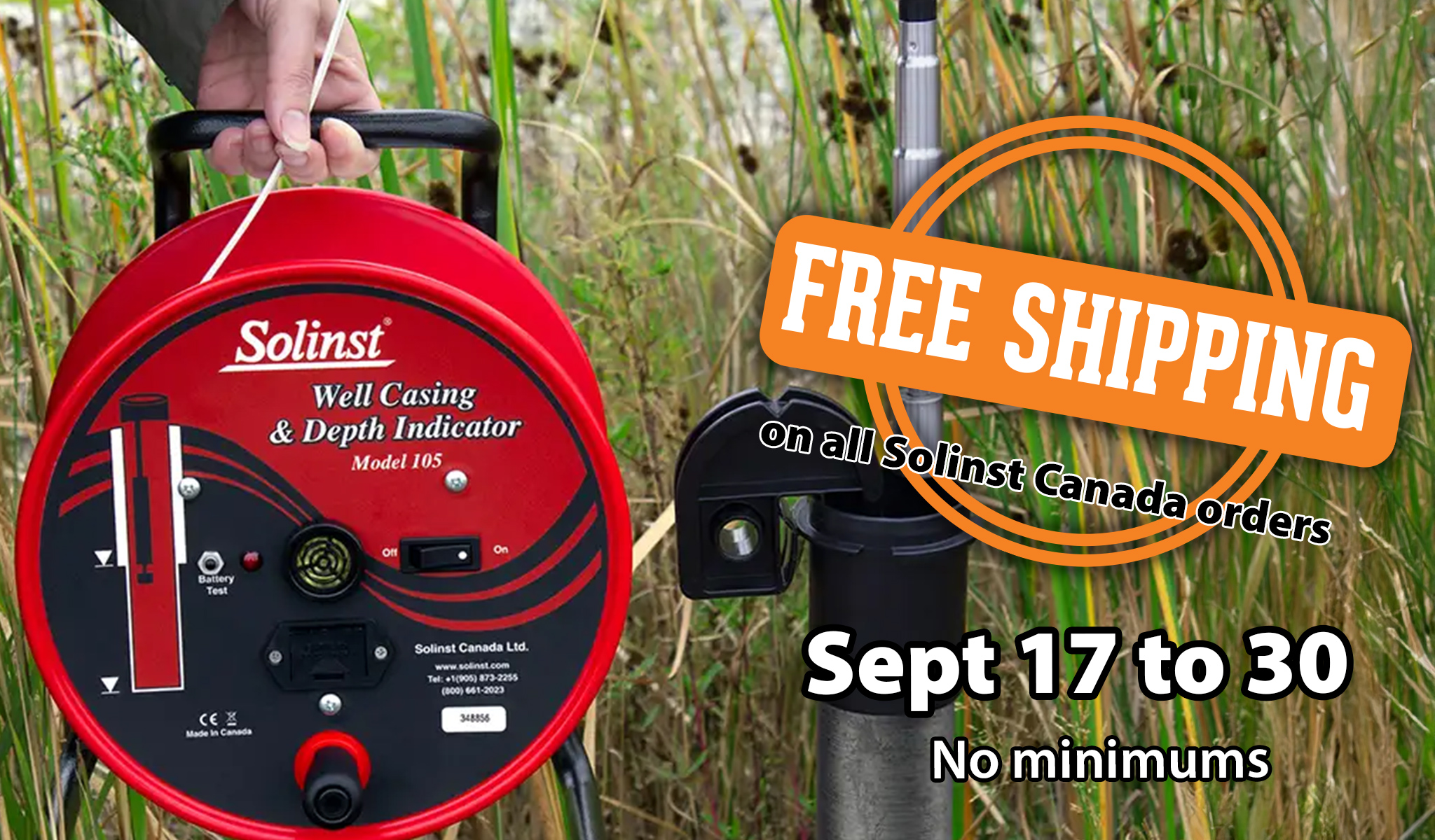 Solinst Well Casing and Depth Indicator