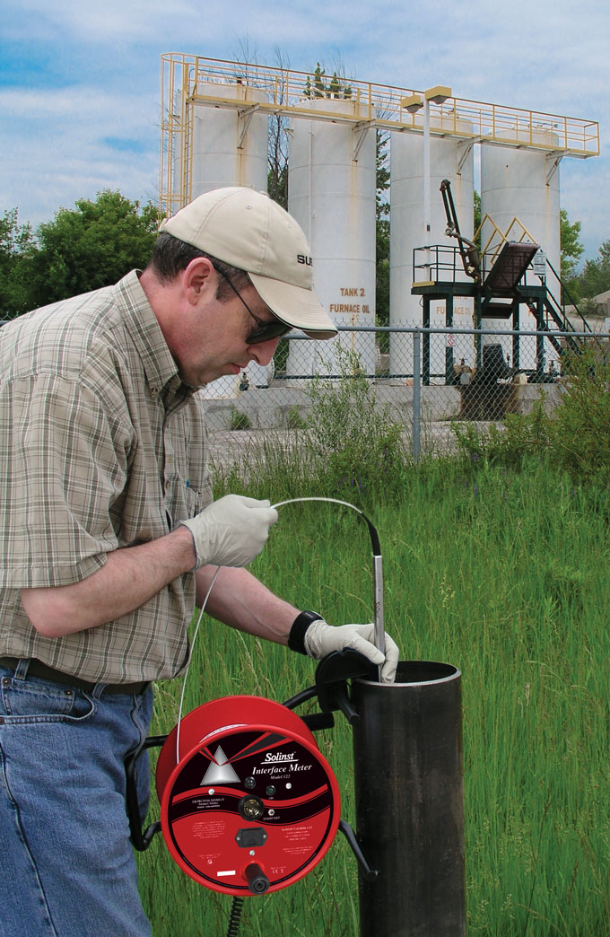 Solinst Oil Water Interface Meters, Measure Product Level, Measure depth of non-aqueous liquids
