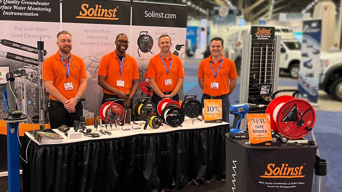 Eventos Solinst: Webinars y Ferias