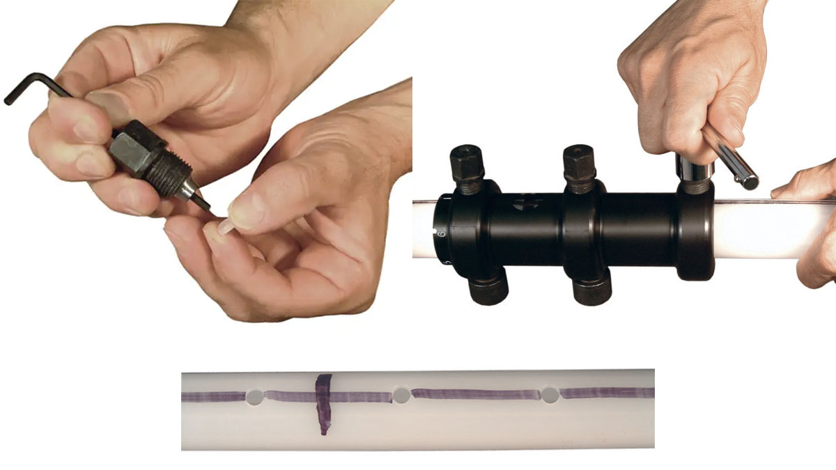 Cutting CMT Outer Ports and Vent Holes