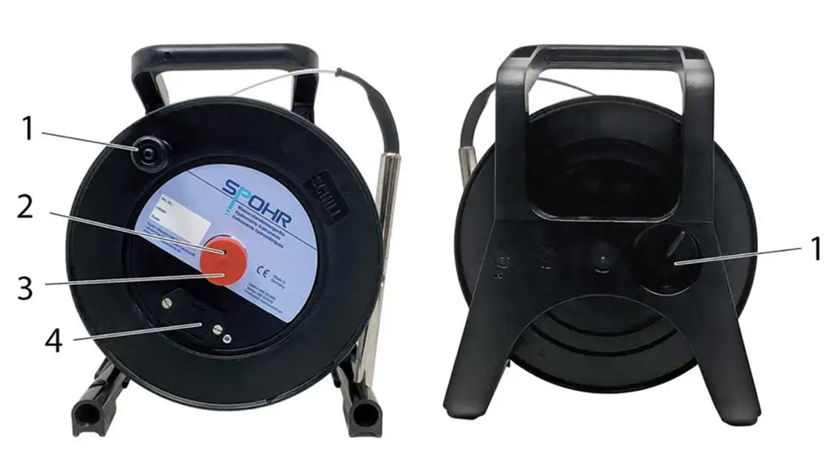 Spohr Lightweight Water Level Meter Operating Instructions